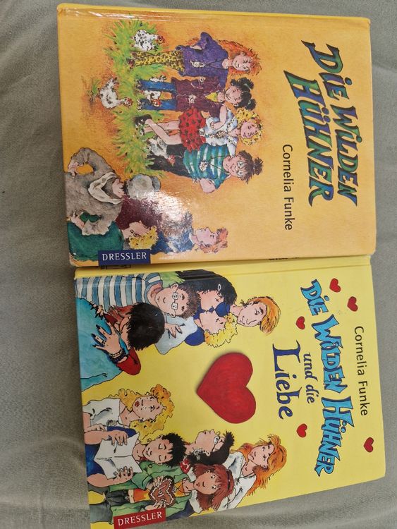 2x Cornelia Funke "Die wilden Hühner" Jugendbücher top (Gebraucht) in ...