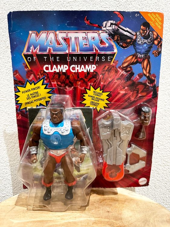 Neu mattel Motu Masters of the Universe Origins CLAMP CHAMP | Kaufen ...