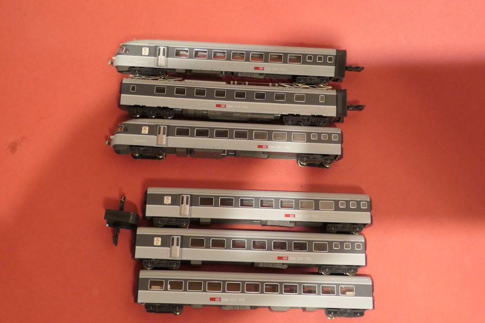 Hobbytrain 14100: RAe II EuroCity "Graue Maus", für Bastler (Defekt) in ...