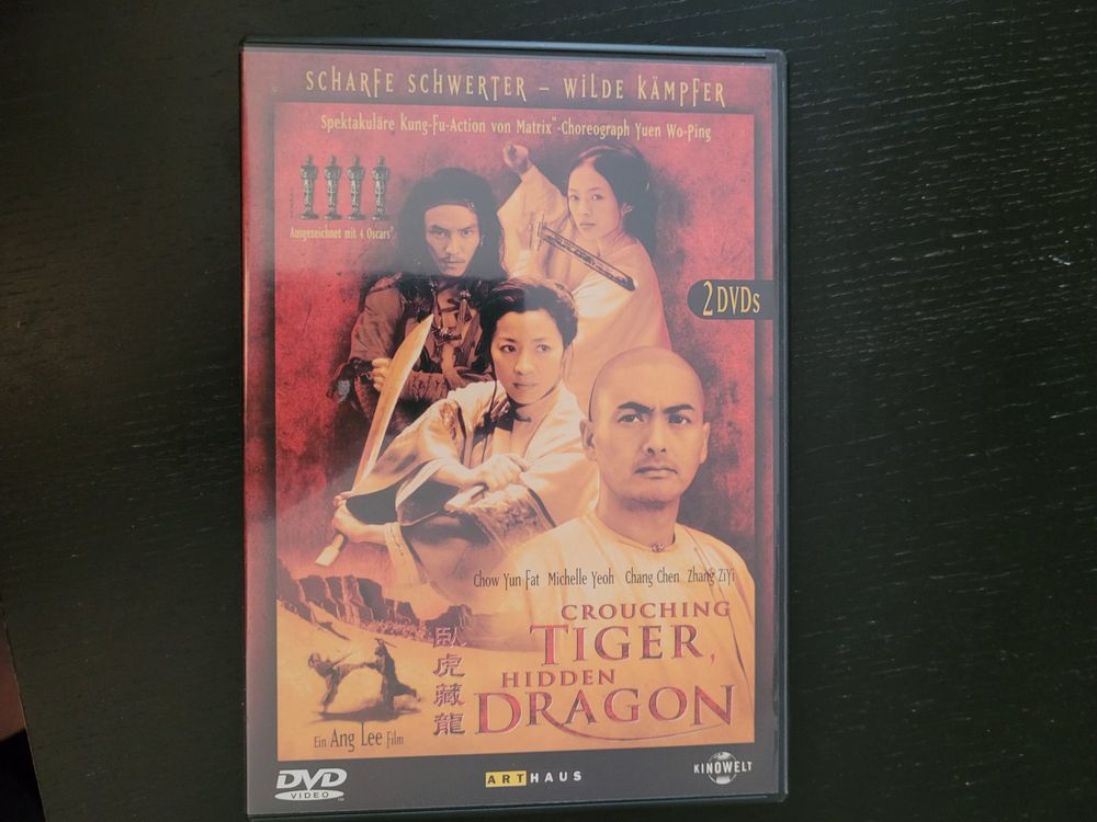 Crouching Tiger hidden Dragon dvd ang lee chow yun fat (Gebraucht) in ...