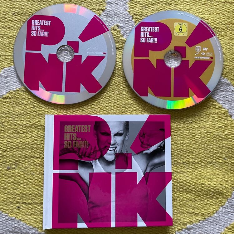 PINK-CD+DVD GREATEST HITS SO FAIR!! (BÜCHLEIN) (Gebraucht) in ...