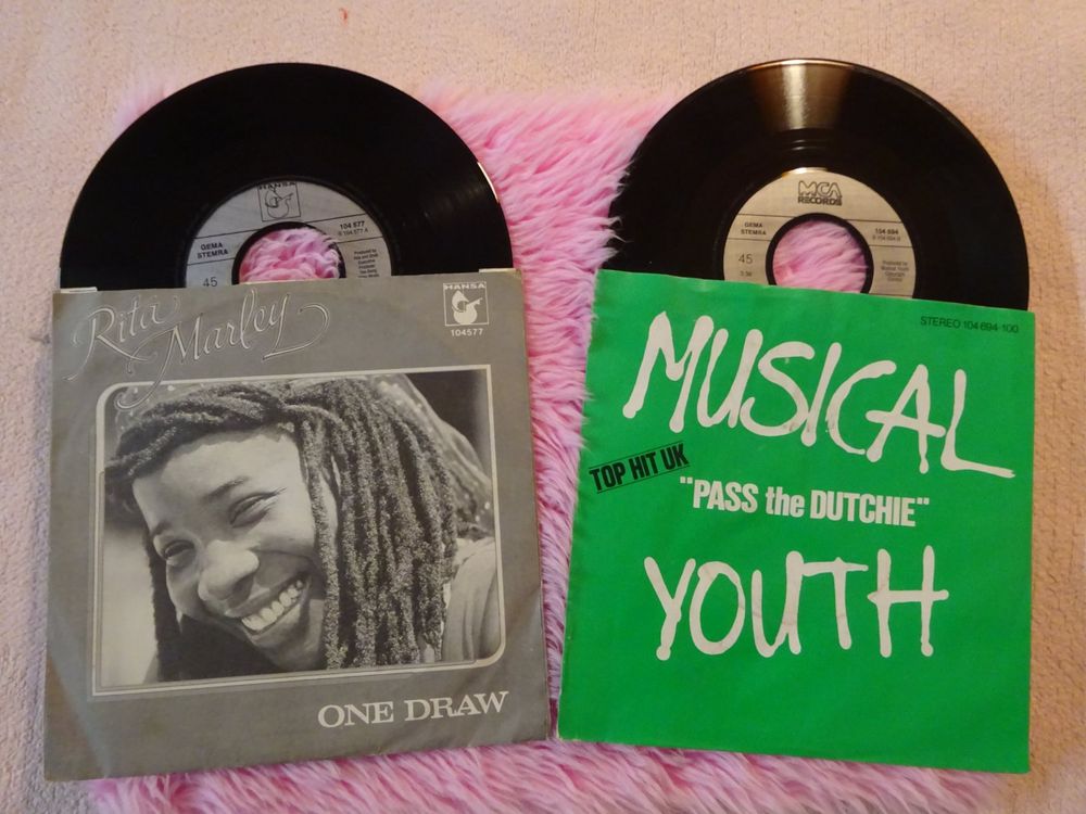 RITA MARLEY ** ONE DRAW // MUSICAL YOUTH ** PASS THE DUTCHIE (Gebraucht ...