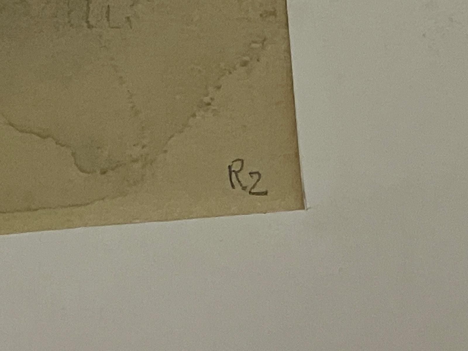 Altes Aquarell: Eschenz bei Stein am Rhein, zirka 1920 (Gebraucht) in ...