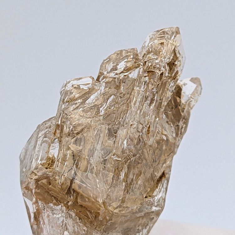 Grosser HERKIMER-HOPPERQUARZ, ZEPTERFORM, mit TON, selten (Neu (gemäss Beschreibung)) in Balerna ...