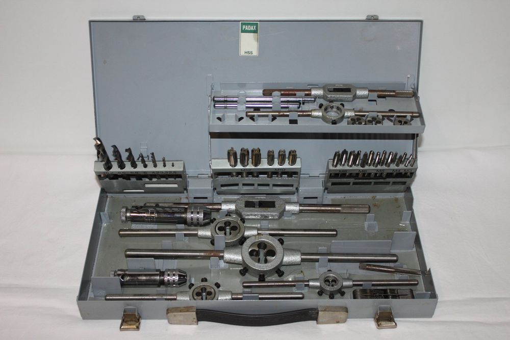 Padax HSS Gewindeschneider Set, Gewindebohrer | Kaufen auf Ricardo