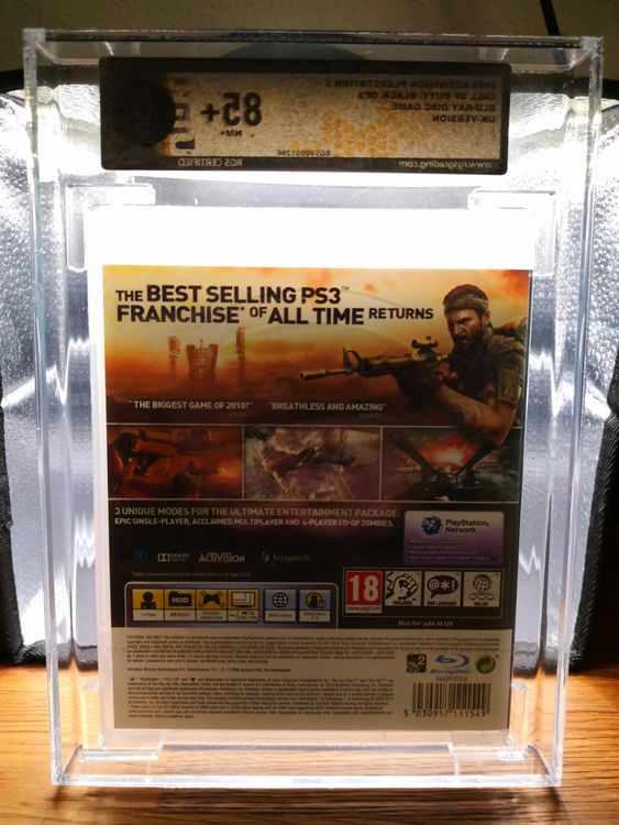 Call Of Duty Black Ops Grading RGS 85+ PS3 COD (Neu (gemäss Beschreibung)) in Zofingen für CHF ...