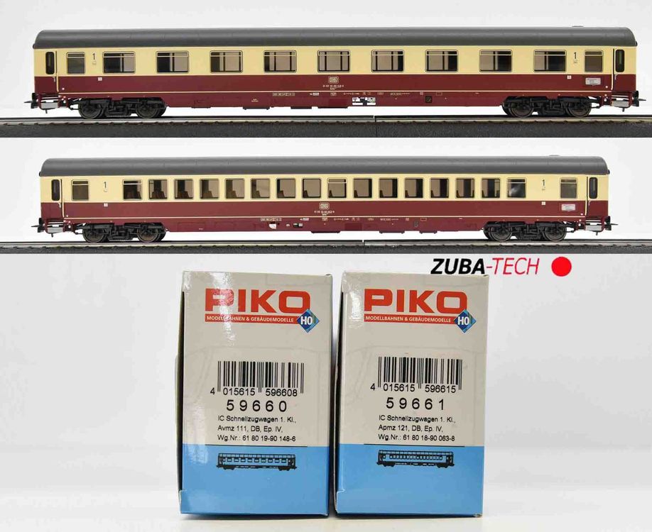 Piko 2x IC Schnellzugwagen DB H0 GS mit OVP | Kaufen auf Ricardo