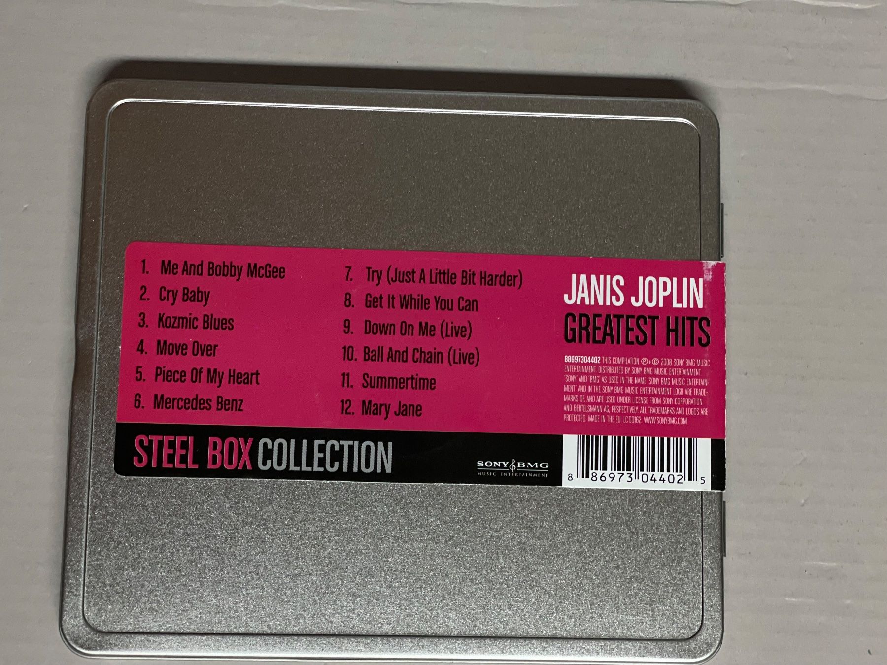 Janis Joplin - Greatest Hits CD - Blues Rock -Top Steel Box (Gebraucht ...