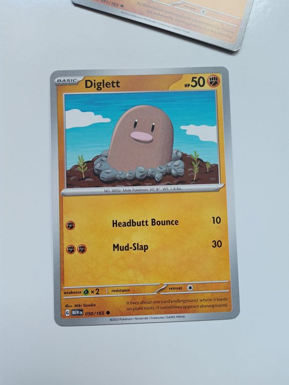 Diglett Digda - Pokemon 151 Mew | Kaufen auf Ricardo
