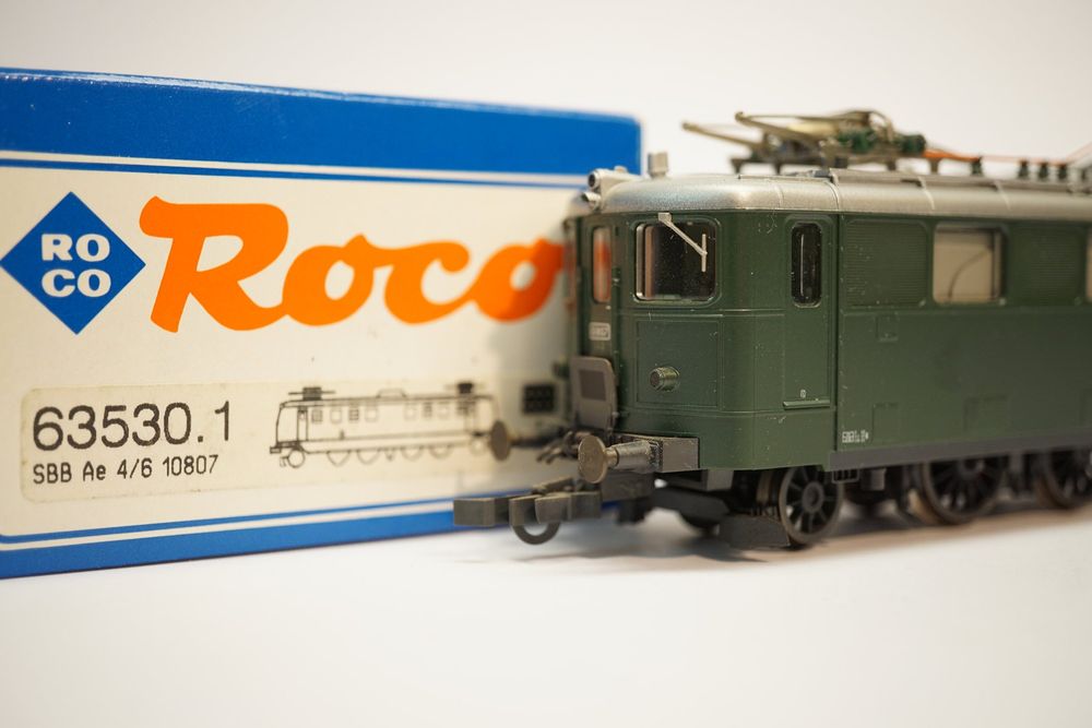 8å Roco 63530.1 SBB Ae 4/6 10807 grün (D'occasion) à Uetendorf pour CHF ...