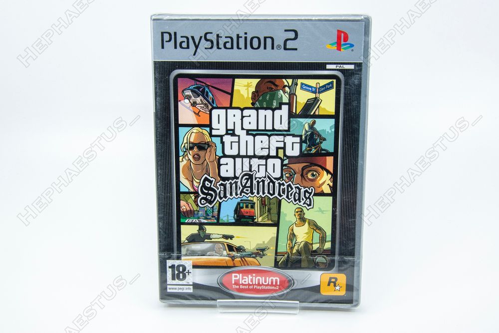 Grand Theft Auto: San Andreas PS2 NEU&OVP (sealed) (Neu und ...