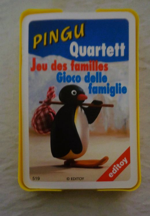 Pingu Quartett mit 32 Karten ab Fr. 4.- / Jeu de Familles | Comprare su ...