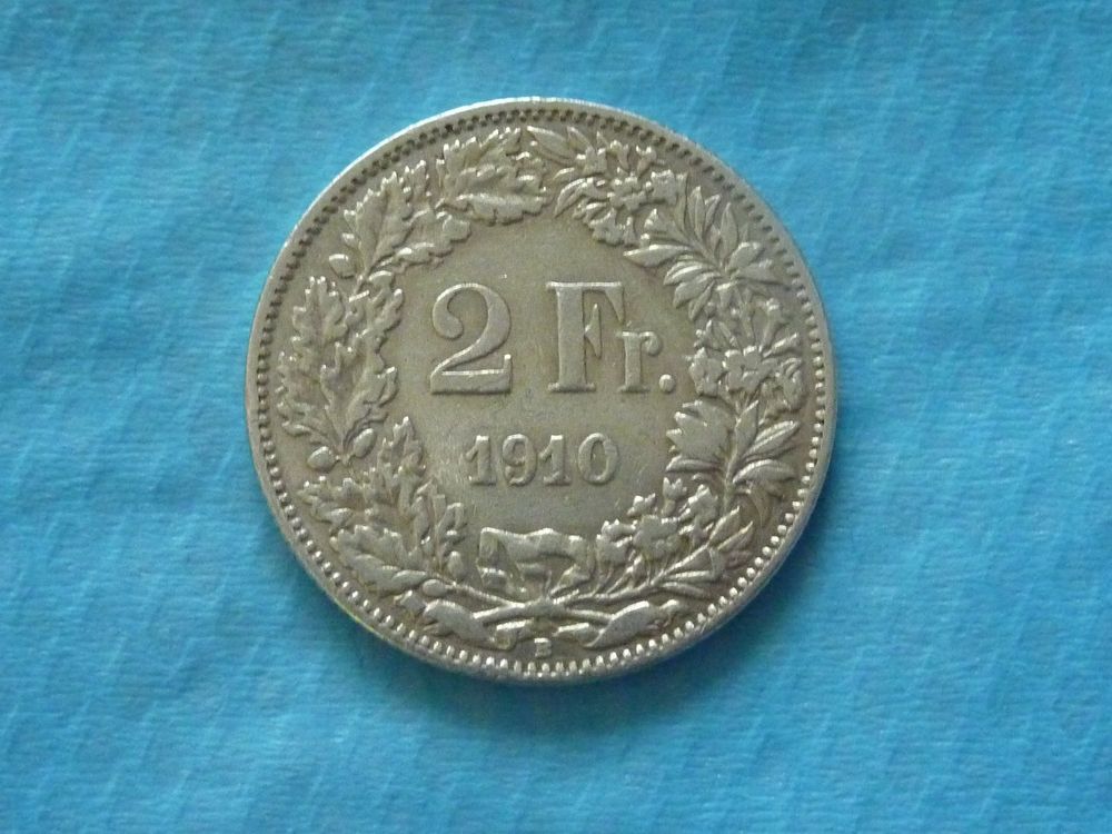 Silber 2 Franken 1910 selten. | Kaufen auf Ricardo
