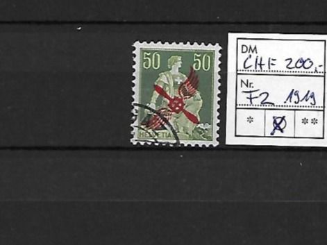 FP 1919 F2 gest. Kat: CHF 200.- (Gebraucht) in Basel für CHF 17 – mit Lieferung auf Ricardo kaufen