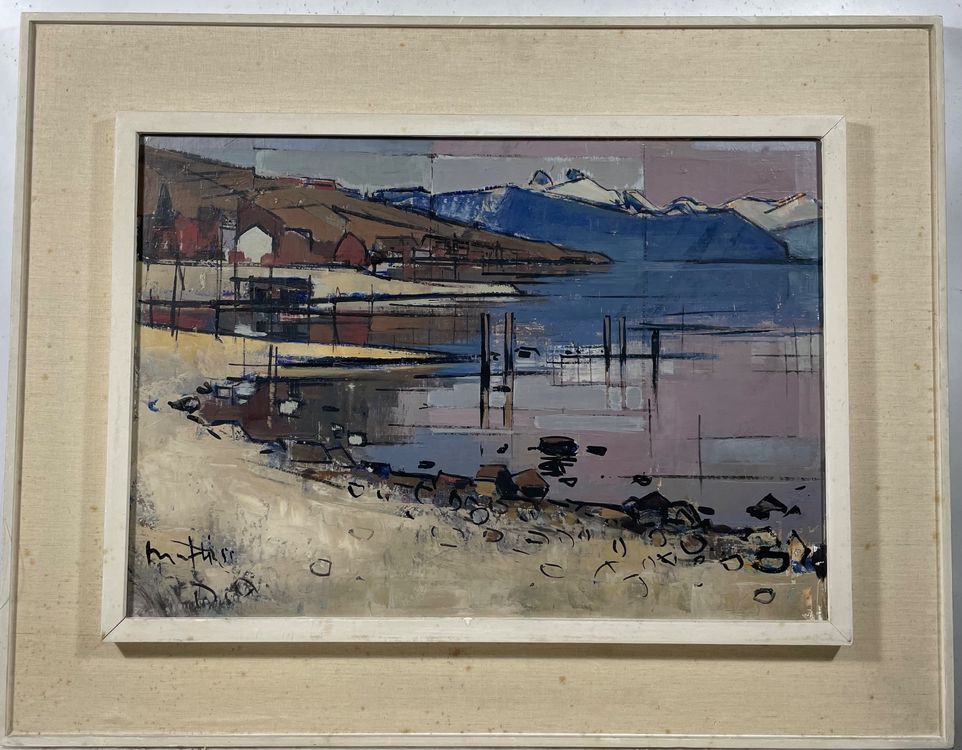 Walter Mafli (1915-2017) grosses Gemälde | Kaufen auf Ricardo