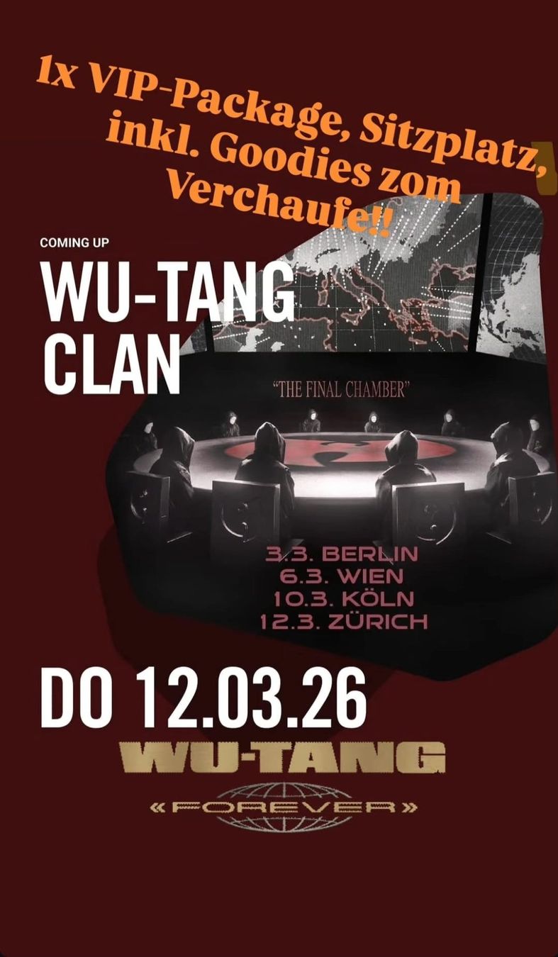 Wu-Tang Forever: The Final Chamber | VIP Packages (Neu (gemäss ...