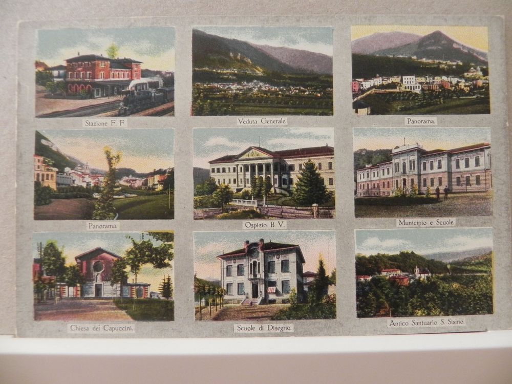 AK alte Postkarte Saluti da Mendrisio (Gebraucht) in für CHF 28 – mit ...