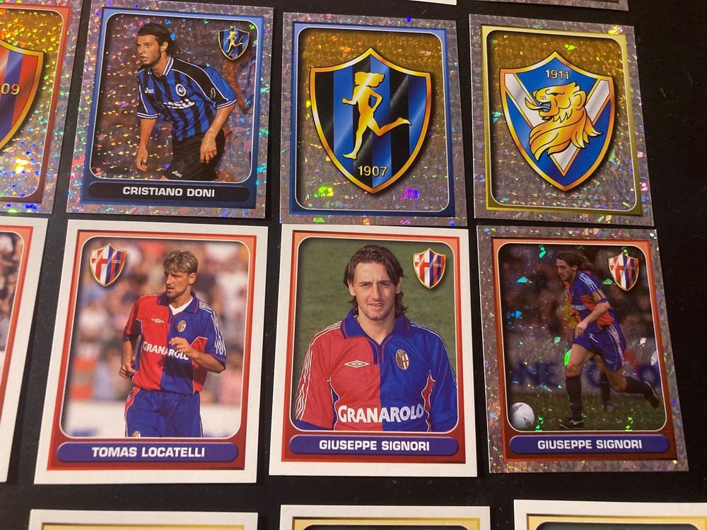 21x Stickers Merlin 2001 Badge Signori AS Roma mit Totti | Kaufen auf ...