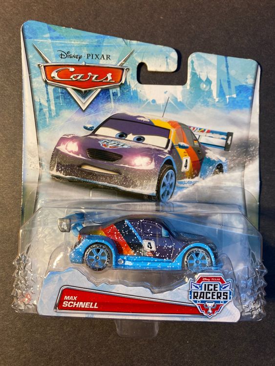 Disney Pixar Cars Max Schnell Ice Racers Nr. 4 Mattel (Neu und ...