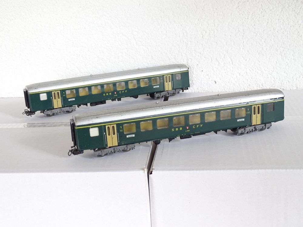 Märklin 2 x 4066 SBB Personenwagen A2561 (Gebraucht) in Wohlen für CHF 14 – mit Lieferung auf ...