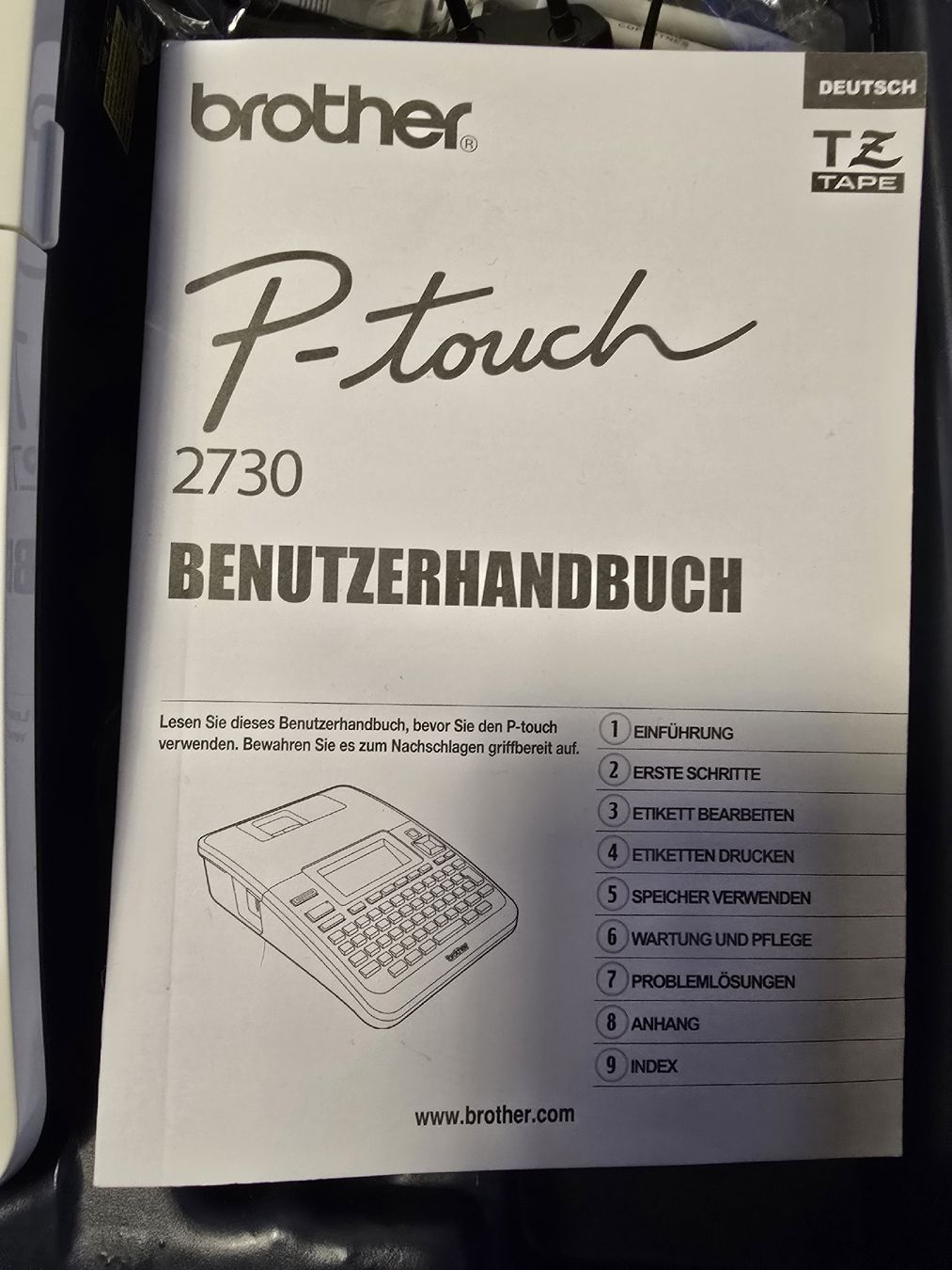 Brother P-touch 2730 Etikettendrucker - Top Zustand! (Gebraucht) in ...