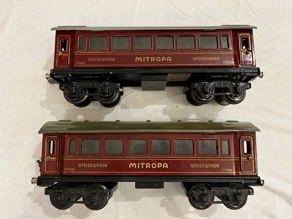 Märklin 17520 Speisewagen rot Mitropa Spur 0 2Stk | Kaufen auf Ricardo