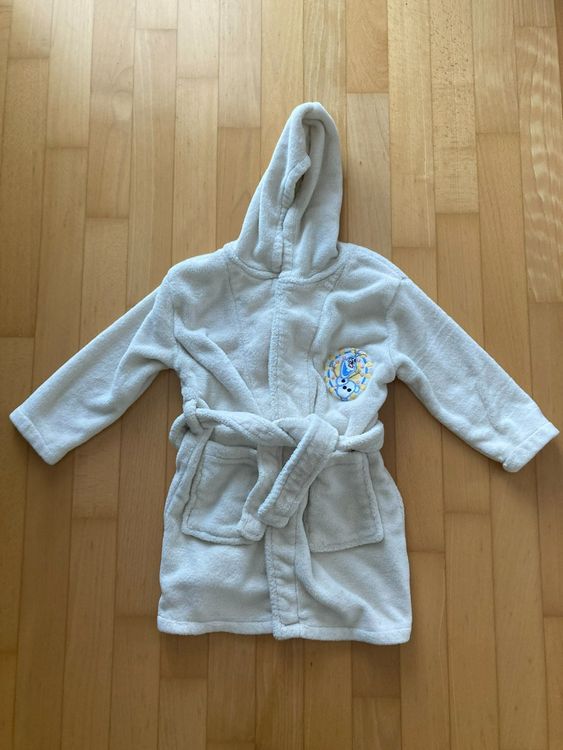 Flauschiger Bademantel mit Olaf (Gebraucht) in Muttenz für CHF 5 – mit ...