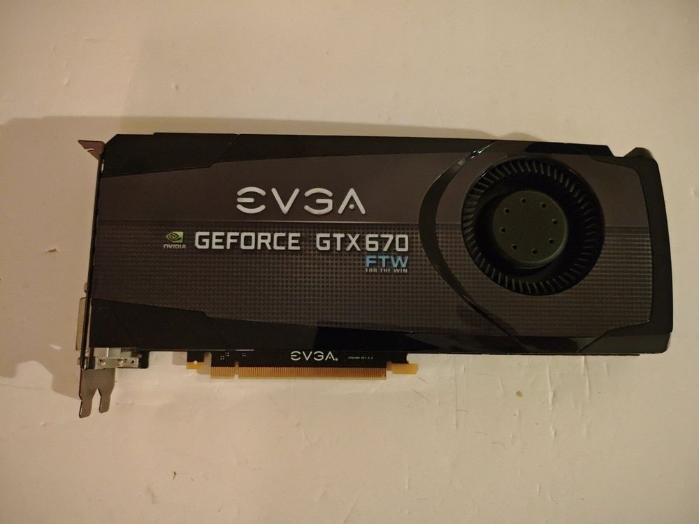 EVGA GeForce GTX 670 FTW ,HDMI, Displayport (Gebraucht) in Dübendorf ...