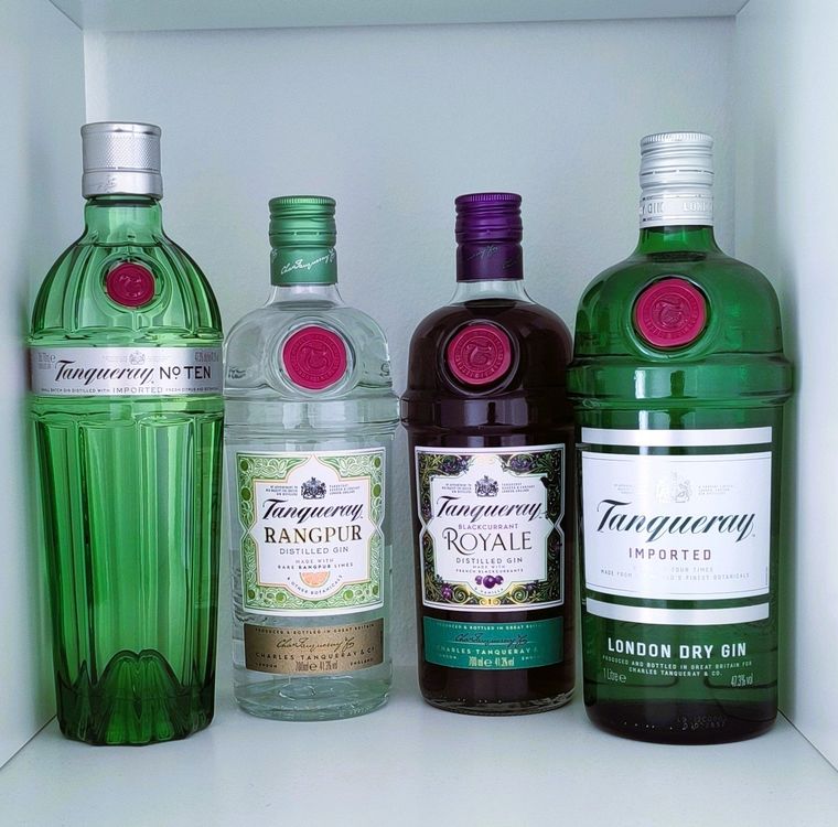 Tanqueray Imported 1l, No Ten, Rangpur, Royale Gin (Neu und ...