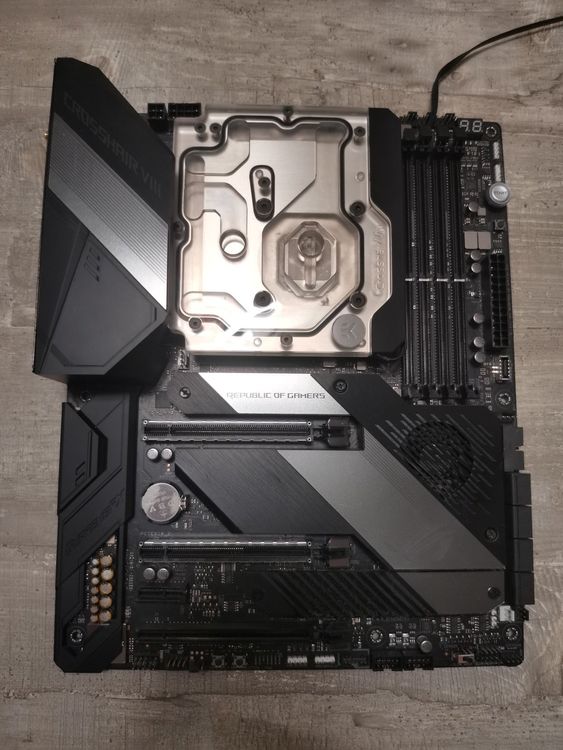 Asus Crosshair Mainboard / Ryzen 5959X / EKWB Wasserblock (Gebraucht ...