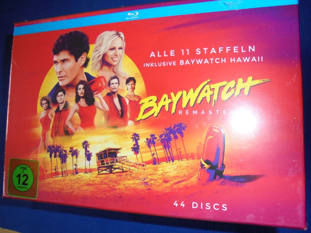 BAYWATCH compl. Serie/ blu-ray-HD/ 44 Disc - Remastert (Neu und ...