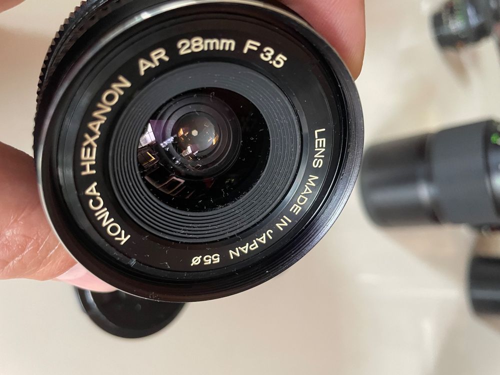 Konica AR hexanon ar 28mm f3.5 (Gebraucht) in Embrach für CHF 40 – mit ...