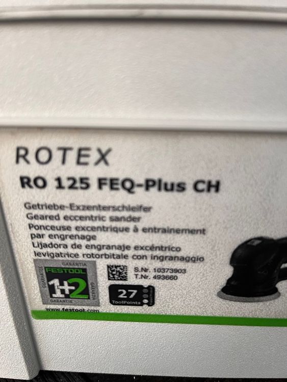 Rotex RO 125 Plus mit sehr viel Zubehör | Kaufen auf Ricardo