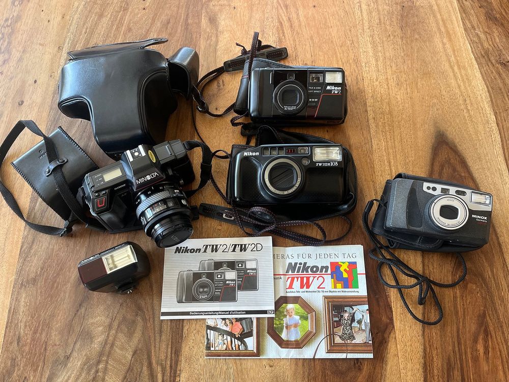 4 Filmkameras für Fans und Sammler: Minolta, Nikon & Minox | Kaufen auf ...