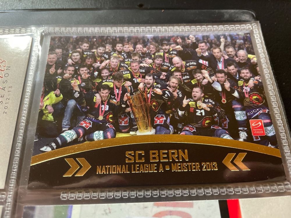SCB Bern 32 Tradekarten Schweizermeister 2013 - COLLECTOR | Kaufen auf Ricardo