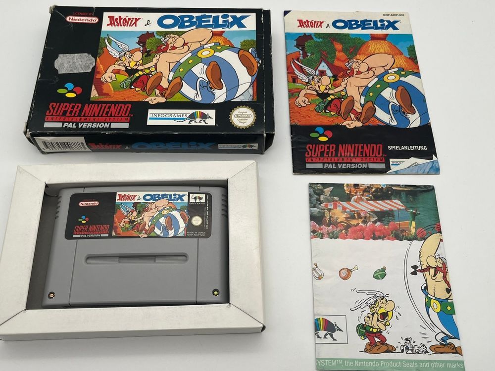Asterix & Obelix SNES OVP Nintendo (Gebraucht) in St. Gallen für CHF 40 ...
