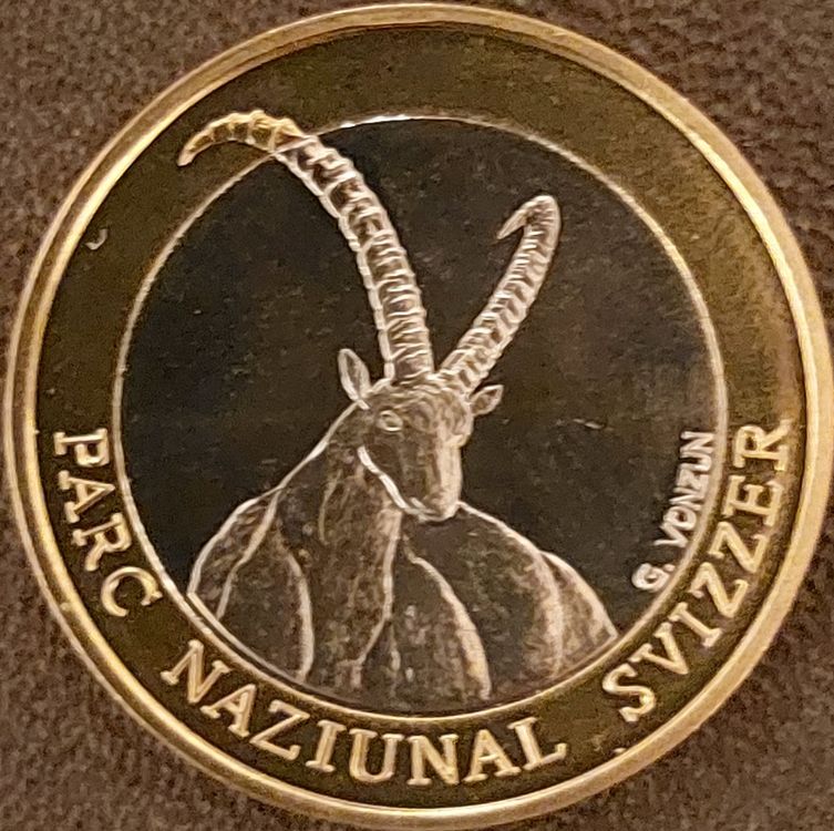 10 Fr. Gedenkmünze 2007 stgl Parc Naziunal Svizzer (Neu (gemäss Beschreibung)) in Arch für CHF ...