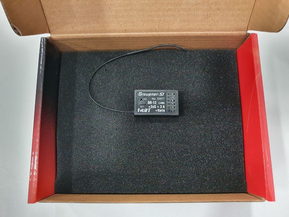 Graupner GR-12 + 3xG + 3A + Vario HoTT (Neu und originalverpackt) in ...