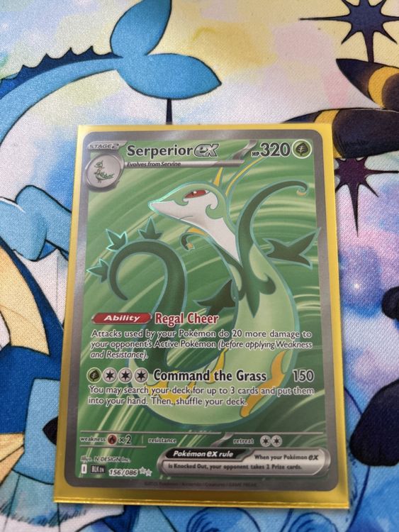 Black bolt Serperior EX full art 156/086 (Neu (gemäss Beschreibung)) in ...