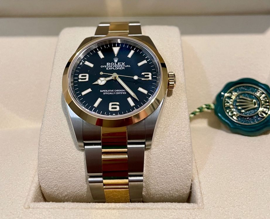 Rolex Explorer Two Tone 2021 | Kaufen auf Ricardo