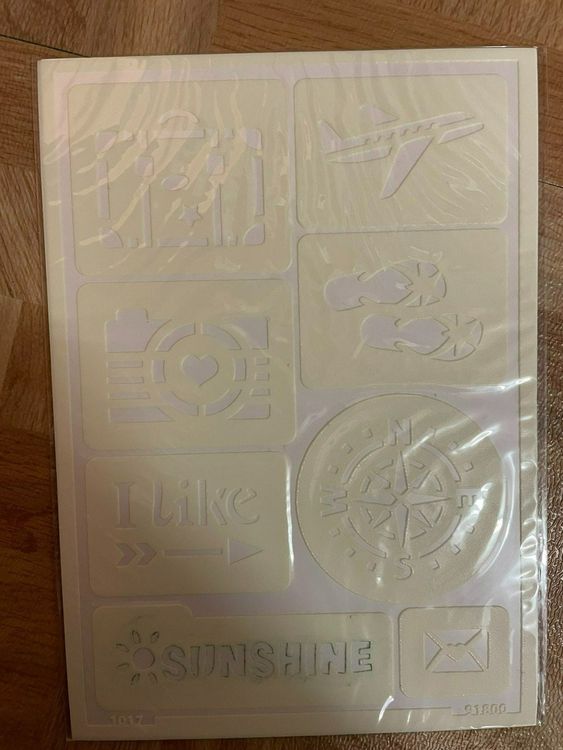 Gonis Schablone "Urlaub" | Kaufen auf Ricardo