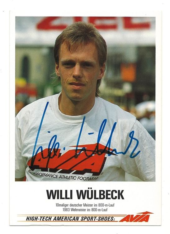 WILLI WÜLBECK WELTMEISTER ÜBER 800 M (Gebraucht) in Basel für CHF 7.5 ...