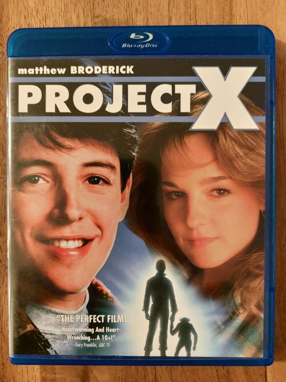 Blu Ray - Project X mit Matthew Broderick (1987) / US Code (Gebraucht ...