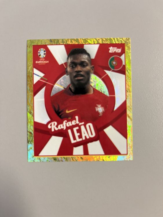 UEFA Euro 2024 Topps Sticker PTW POR GOLD | Kaufen auf Ricardo