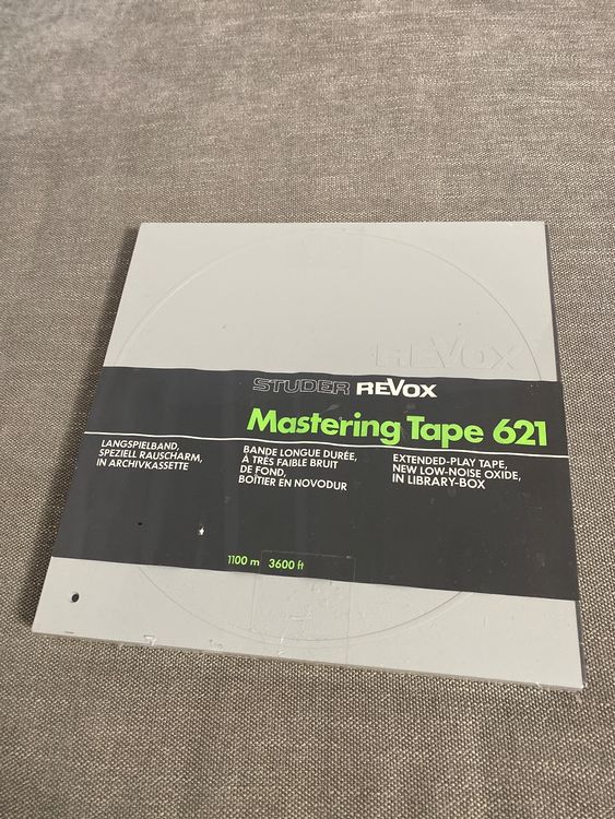 Studer Revox Mastering Tape 621 (Neu und originalverpackt) in Bättwil ...