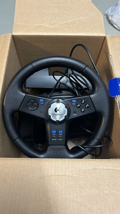 Logitech Rally Vibration Feedback Wheel Playstation 2 | Kaufen auf Ricardo