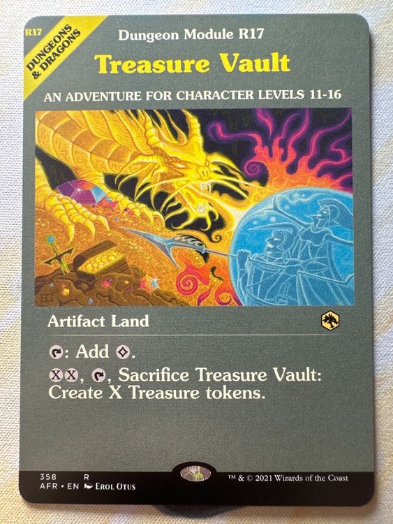 Treasure Vault Variant 358 Forgotten Realms (Neu (gemäss Beschreibung ...