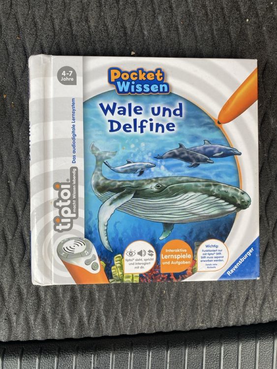 Tiptoi Pocket Wissen: Wale und Delfine - Top Zustand! (Gebraucht) in ...