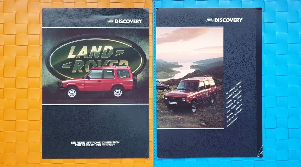 LAND ROVER DISCOVERY SERIES I - Prospekt / Broschüre (Gebraucht) in ...