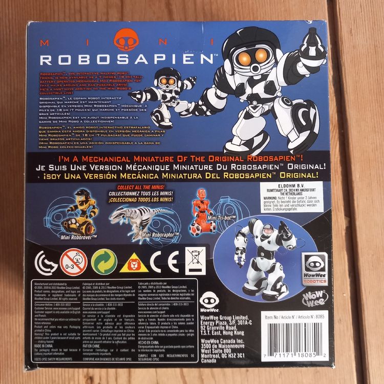 Mini Robosapien WowWee Roboter Spielzeug, OVP (Neu und originalverpackt ...